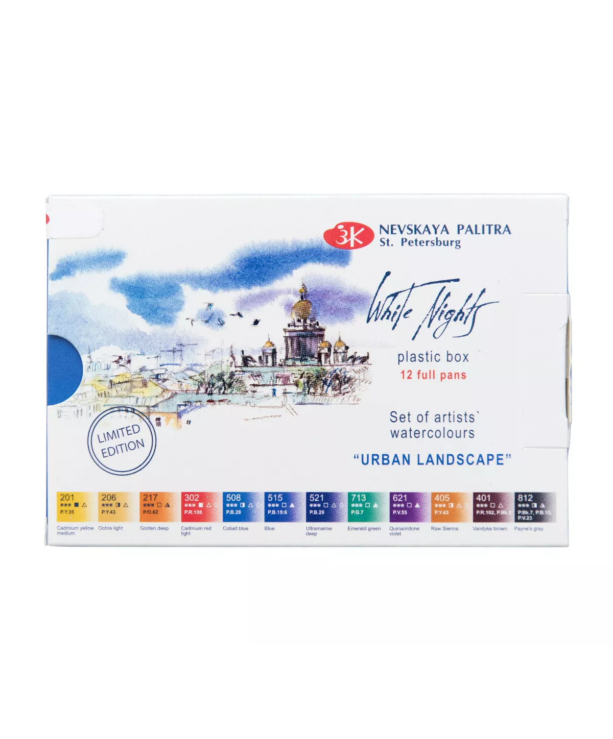 NEVSKAYA PALITRA 3K : URBAN LANDSCAPE : SET OF 12 - Urban Drawing Store